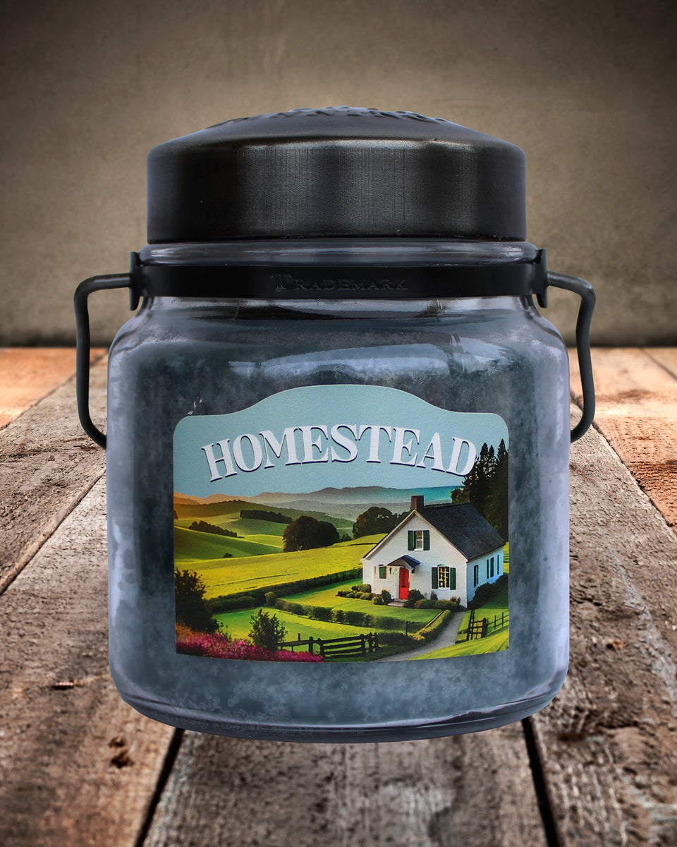 HOMESTEAD Classic Jar Candle-16oz – McCall's Candles